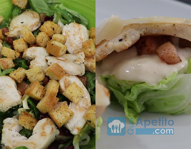 Receta de Ensalada César