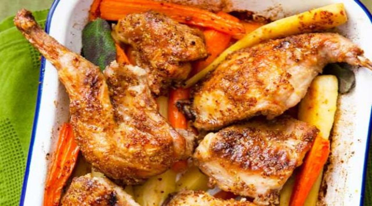 Receta de Conejo al Horno