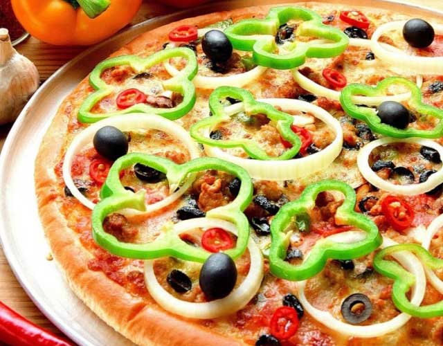 Receta de Pizza vegetal deliciosa