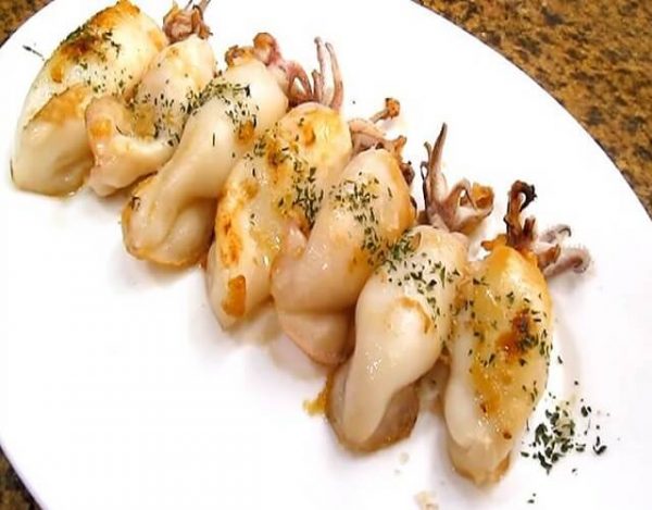 Receta de Chipirones a la plancha