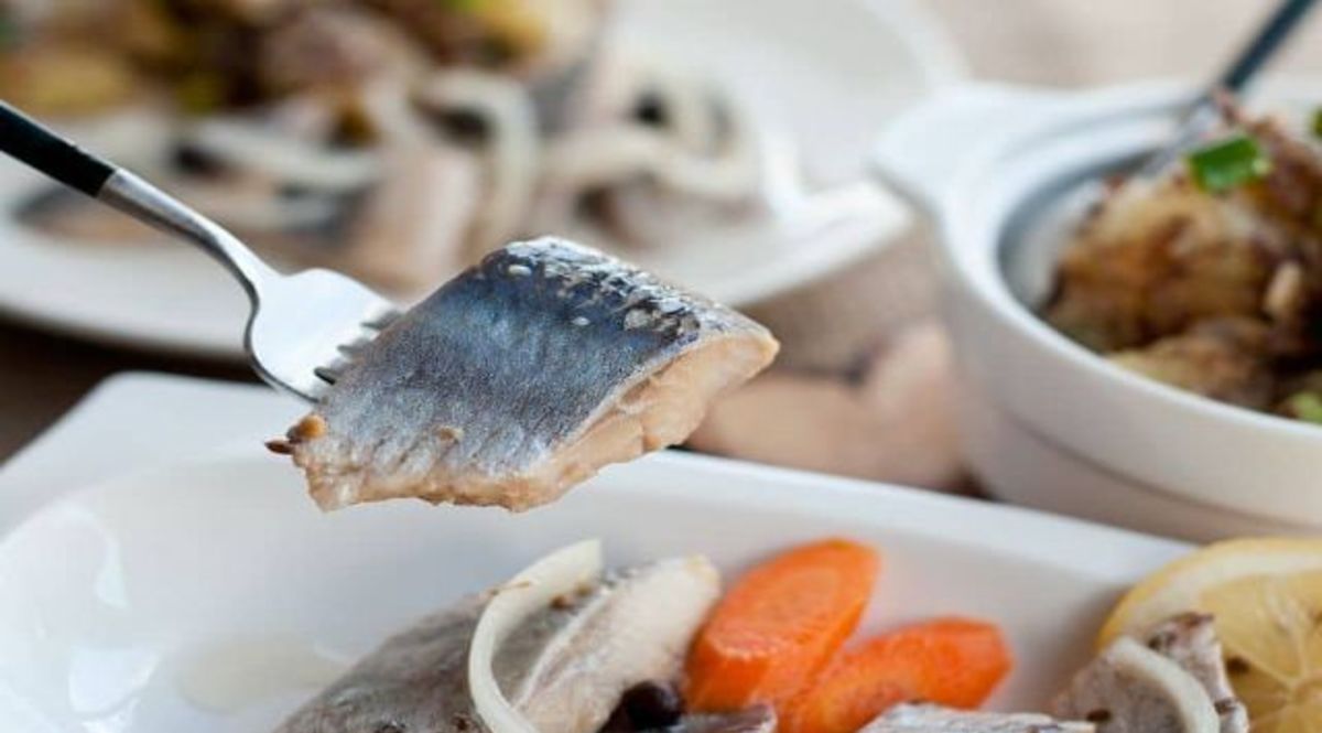 Receta de Arenques Marinados