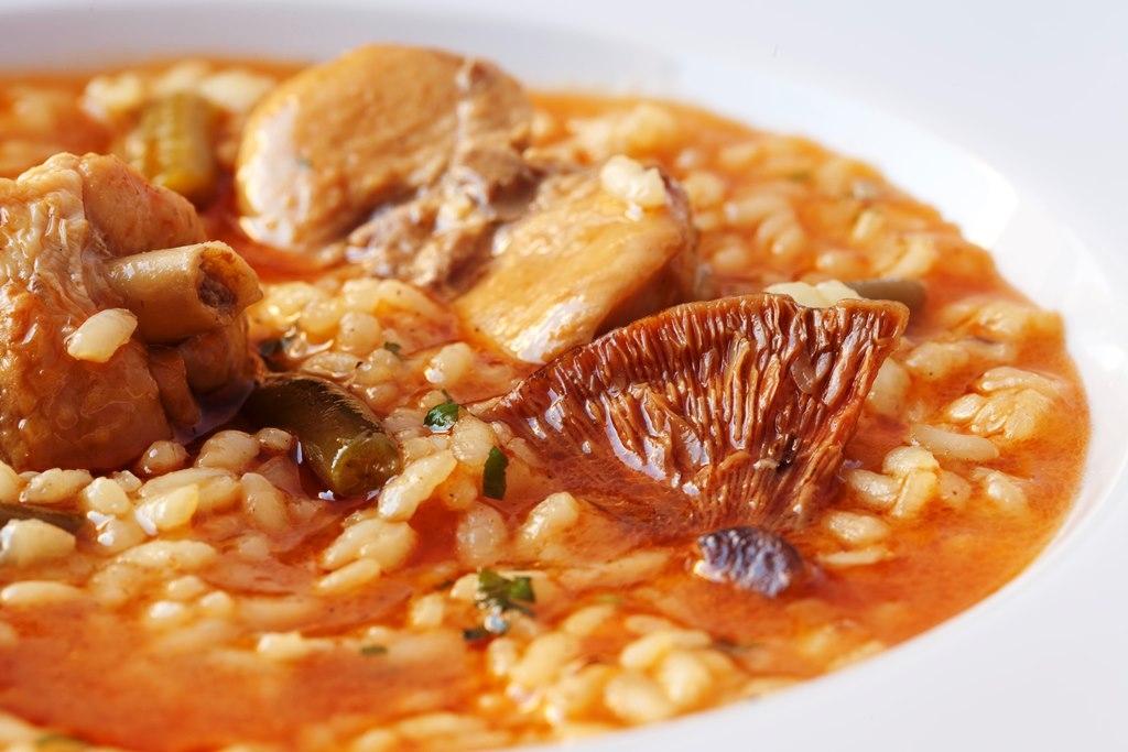 Receta de Arroz brut, típico de Mallorca