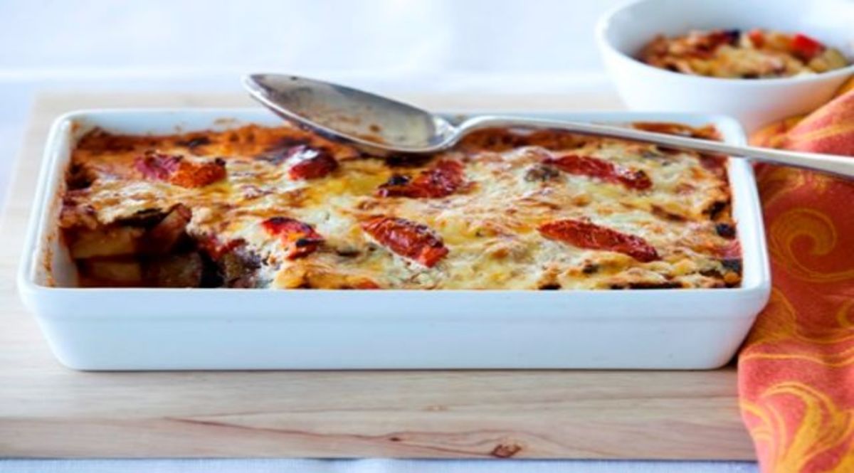 Receta de Musaka Vegetariana