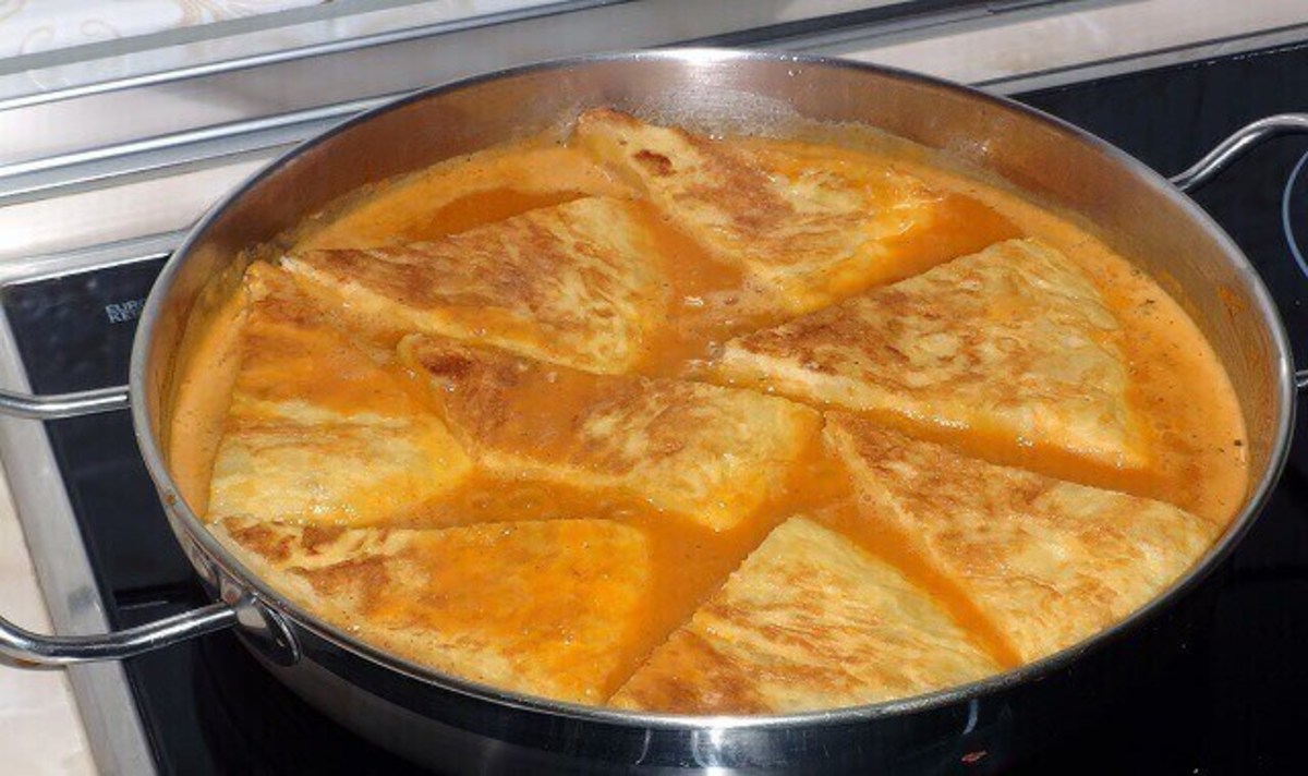 Receta de Tortilla en salsa