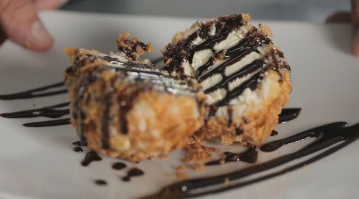 Receta de Helado Frito