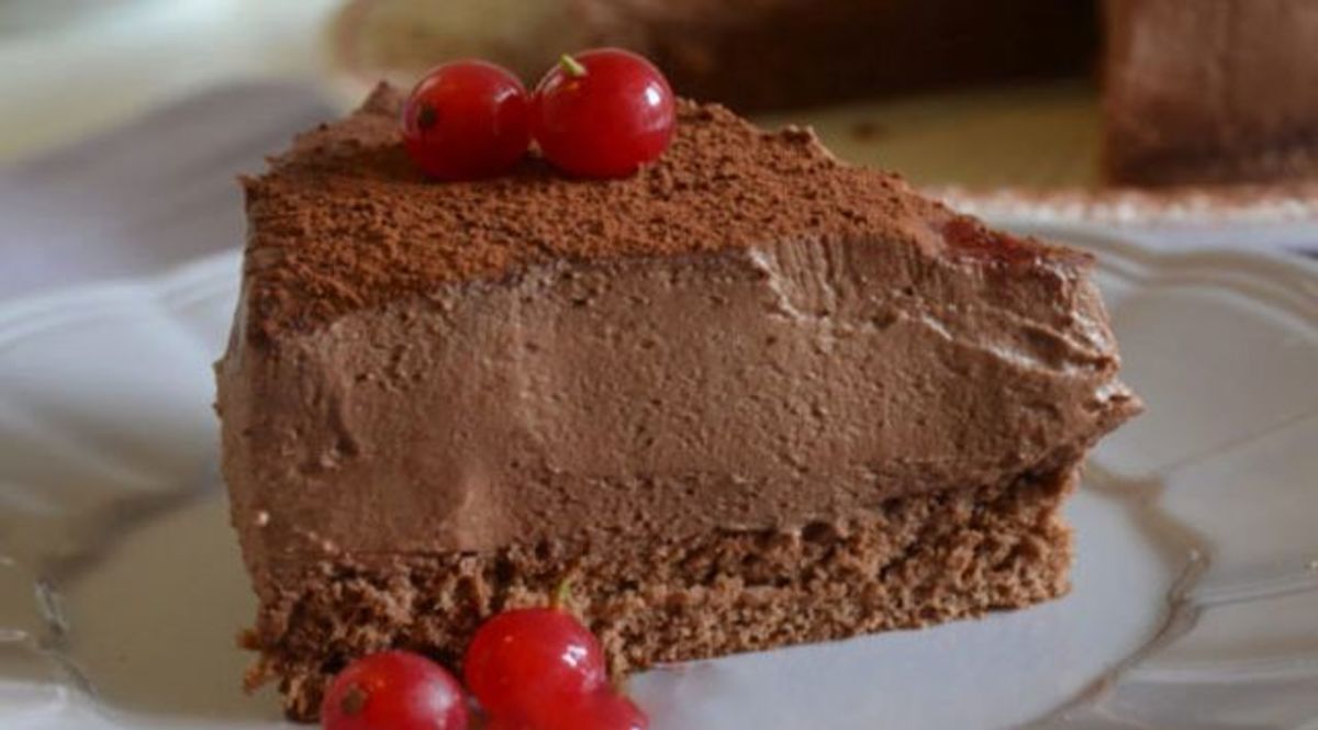Receta de Tarta Mousse de Chocolate