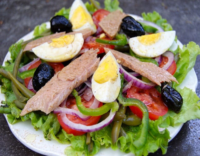 Receta de Ensalada nicoise