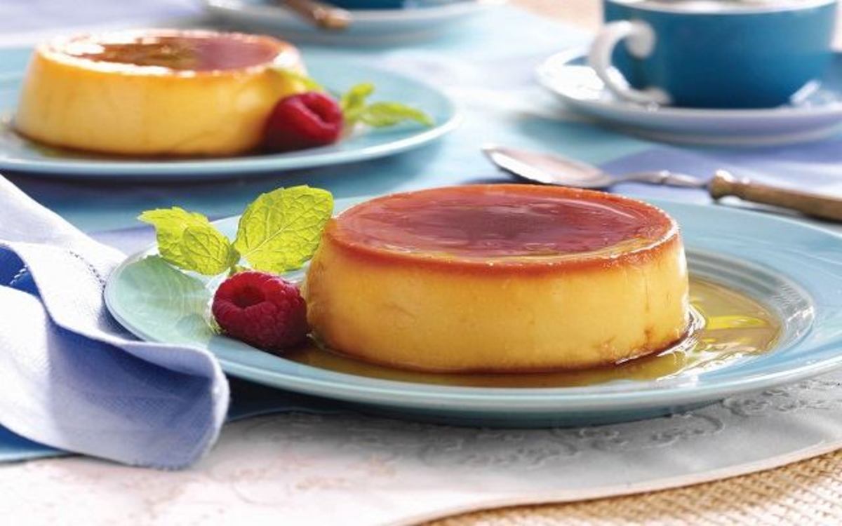 Receta de Flan de leche condensada
