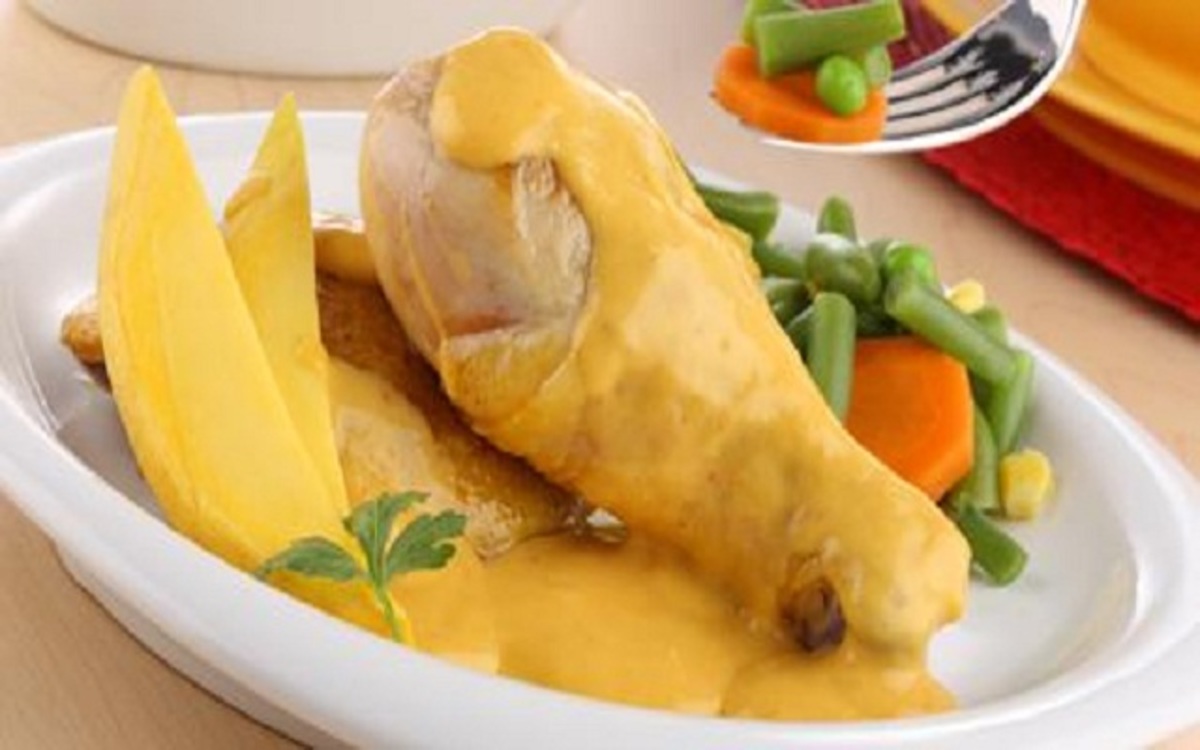 Receta de Pollo en salsa de mango