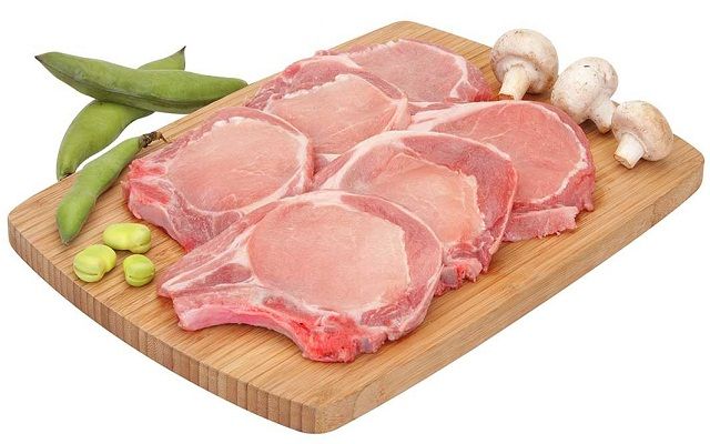 Receta de Chuletas de cerdo asadas