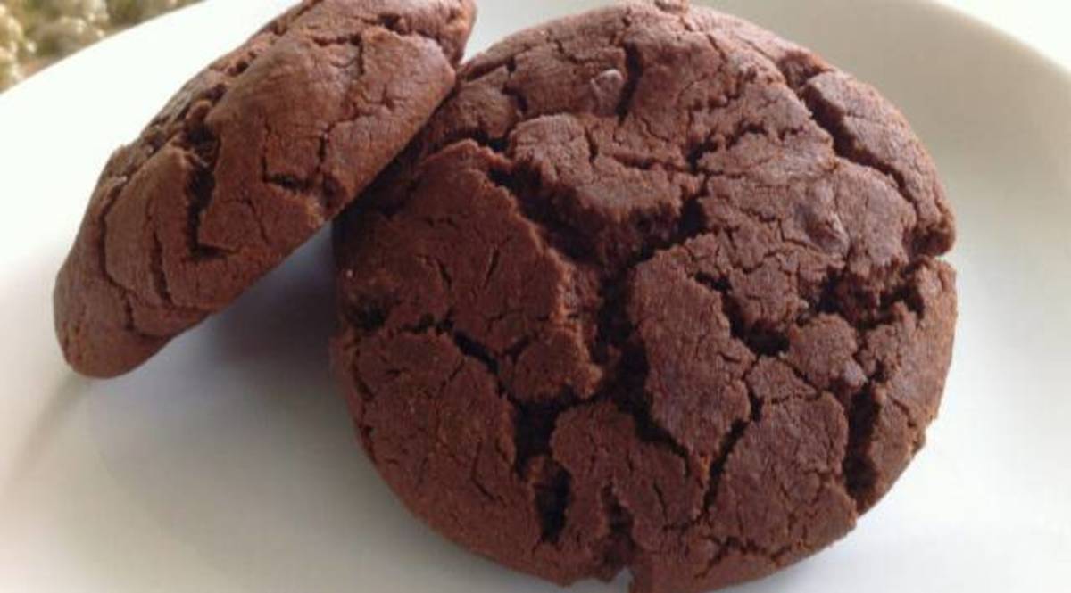 Receta de Galletas de Chocolate Negro
