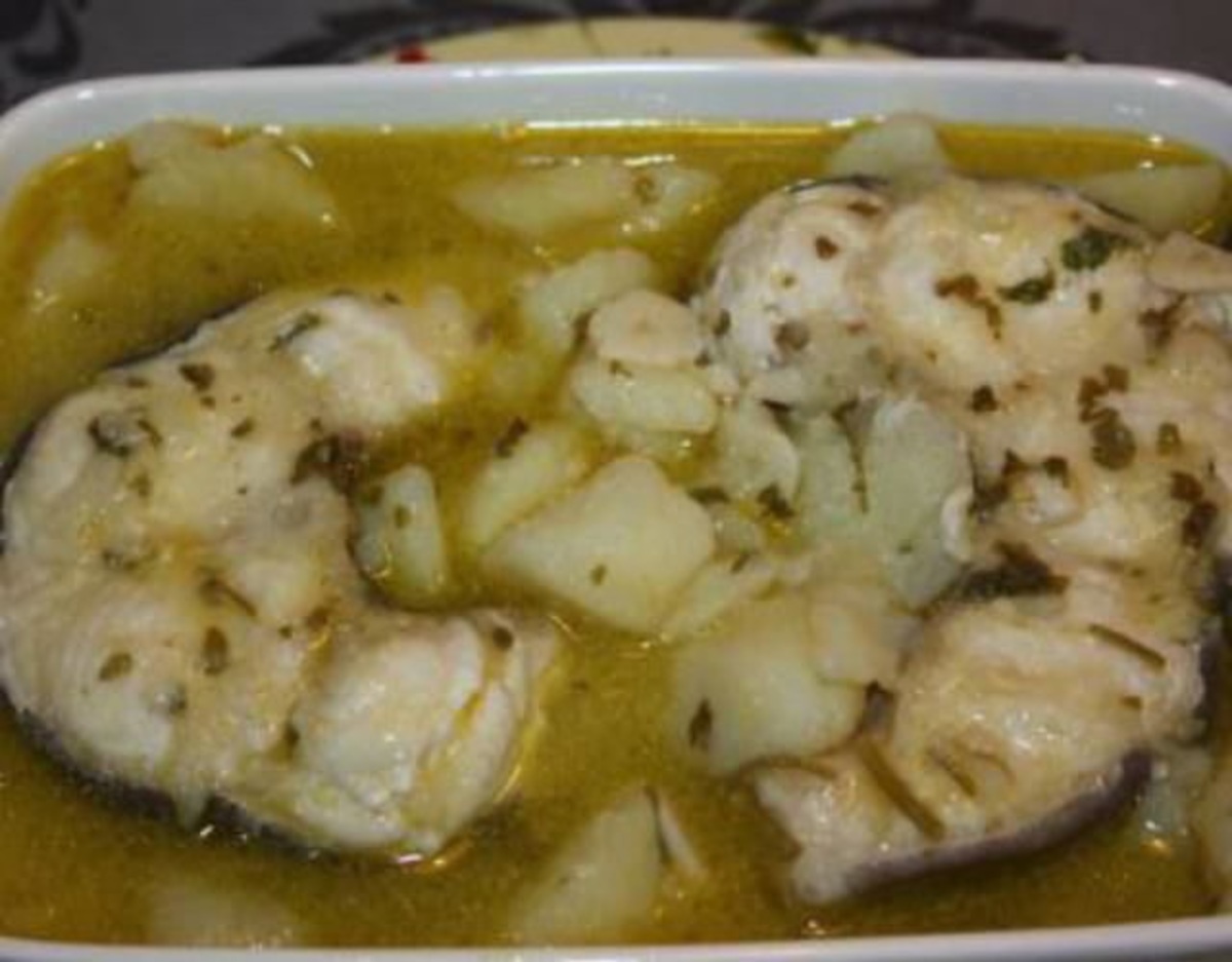 Receta de Congrio con patatas