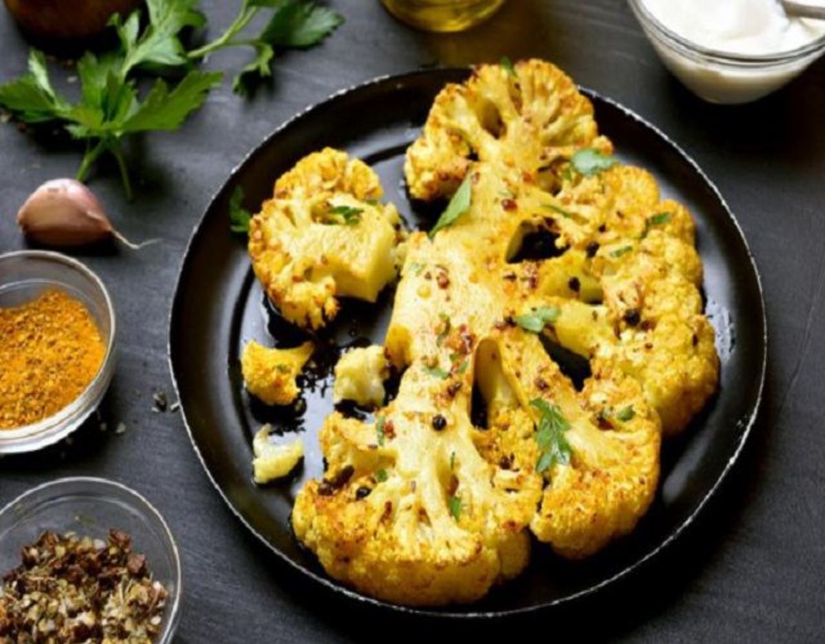 Receta de Coliflor a la parrilla