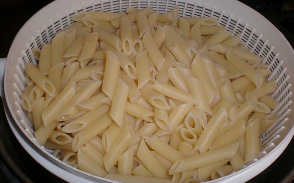 Receta de Ensalada de pasta con pollo