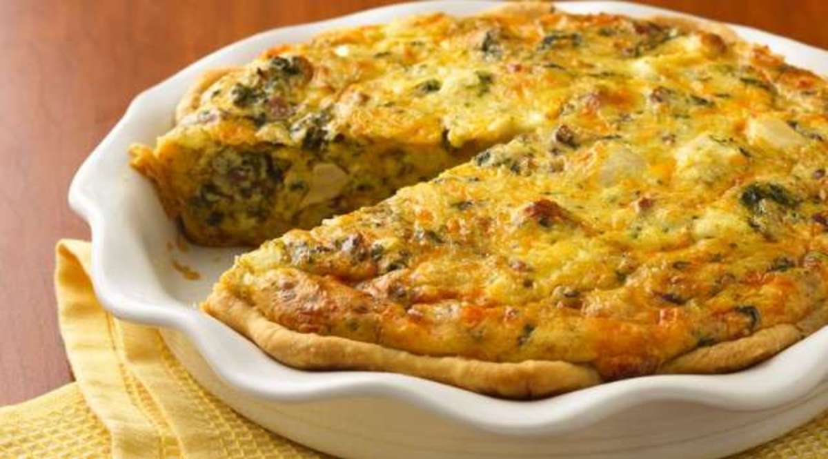 Receta de Quiche de Pollo