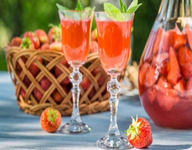 Receta de Licor de fresa casero