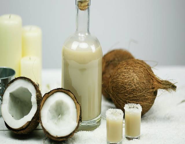 Receta de Licor de coco casero