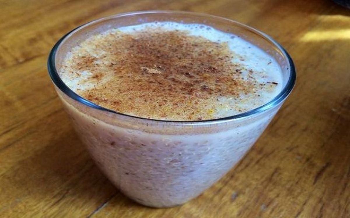 Receta de Postre de quinoa con leche