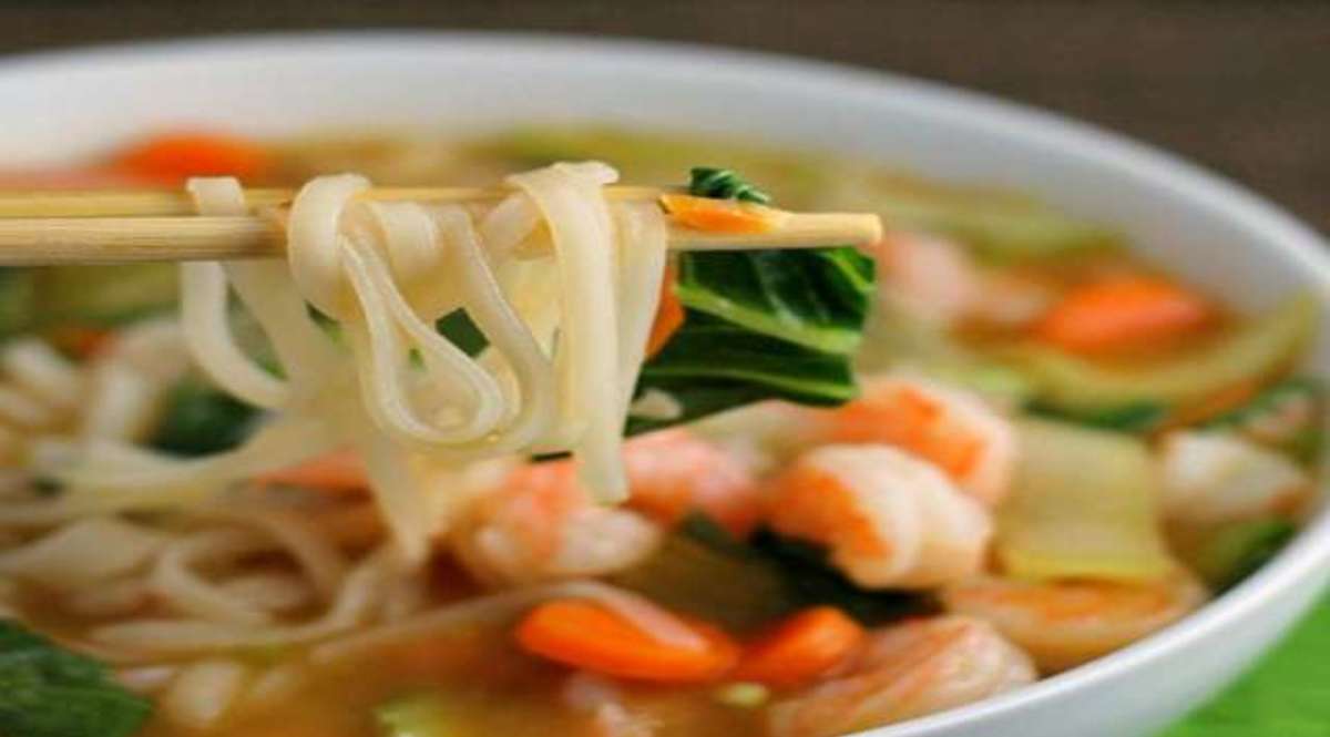 Receta de Sopa de Fideos de Arroz