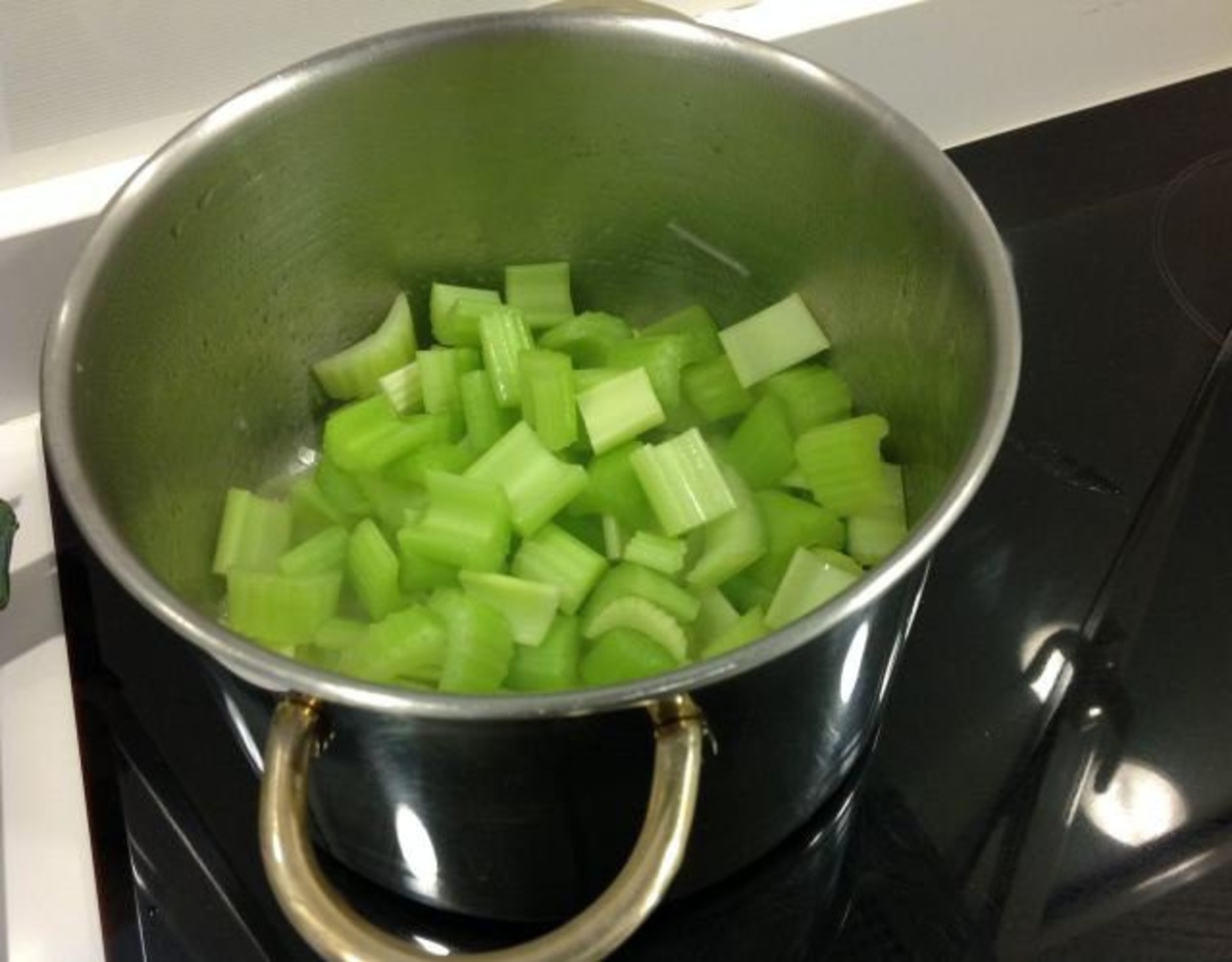 Receta de Puré de Apio