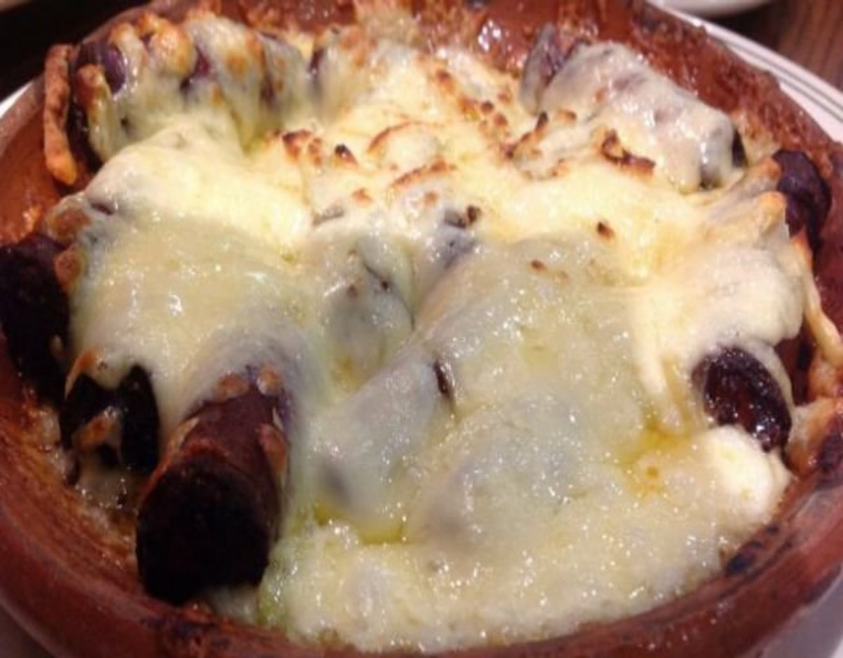 Receta de Chistorra con queso